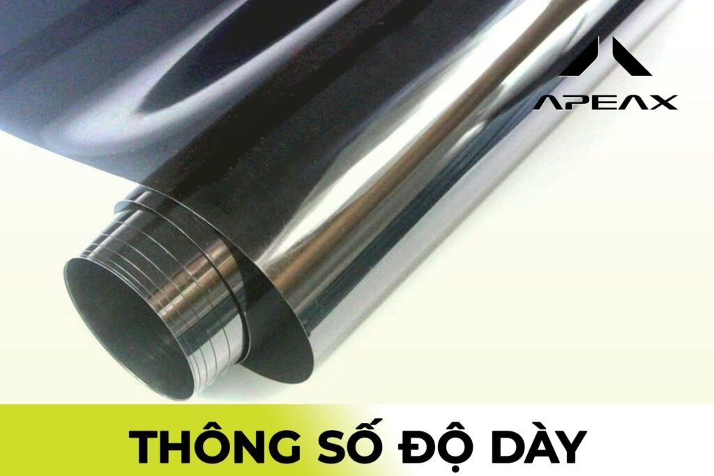 6 Thông số phim cách nhiệt quan trọng: Kinh nghiệm chọn dán - Apeax Vietnam